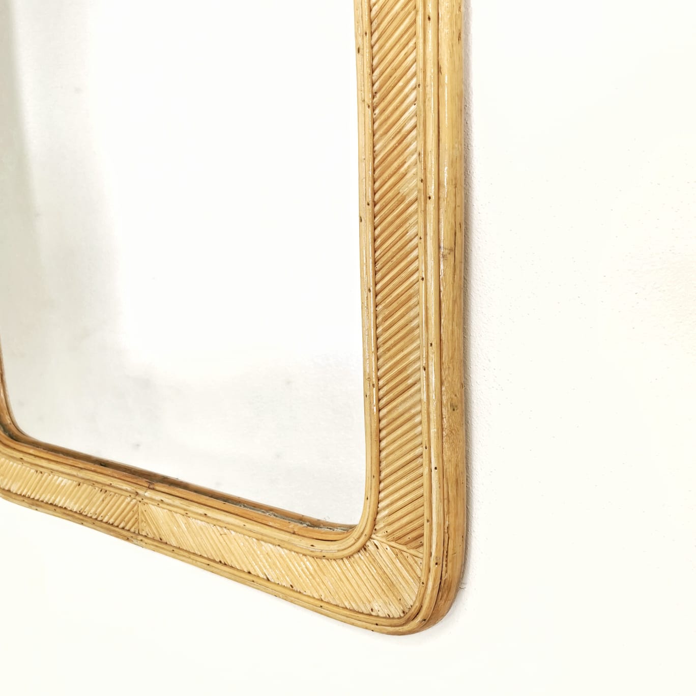 Specchio Bambù vintage anni 70 – veroraro